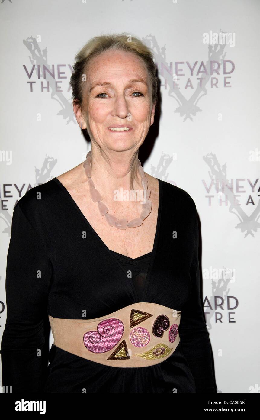 Kathleen Chalfant at arrivals for Vineyard Theatre Gala, Hudson Theatre ...