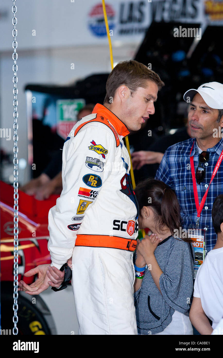 March 10, 2012 - Las Vegas, Nevada, U.S - David Ragan, driver of the ...