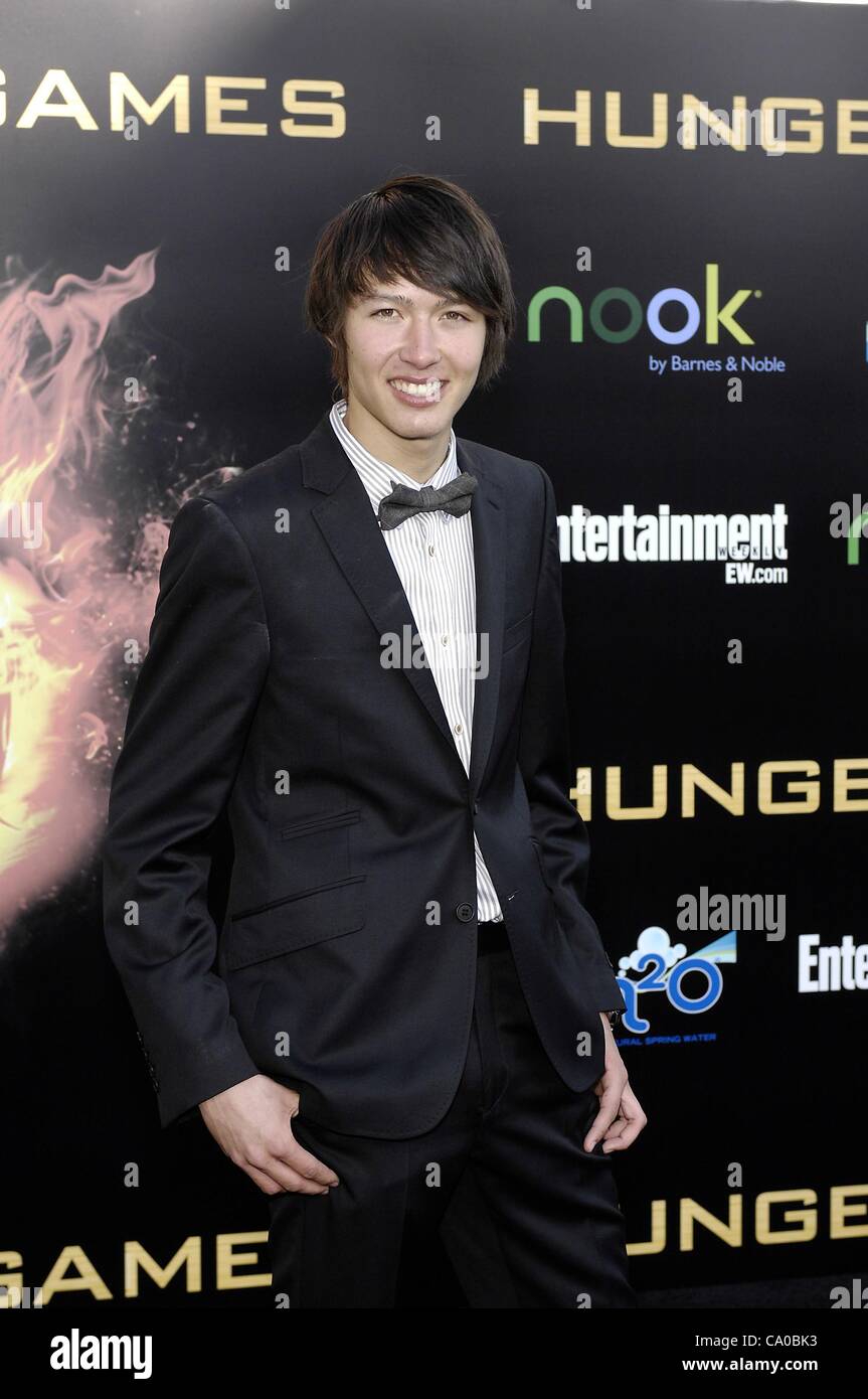 Sam Tan at arrivals for THE HUNGER GAMES Premiere, Nokia Theatre at L.A ...