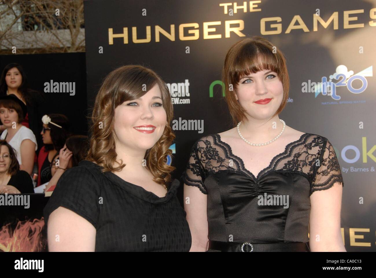 Liddia Rogers, Laura Rogers at arrivals for THE HUNGER GAMES Premiere ...