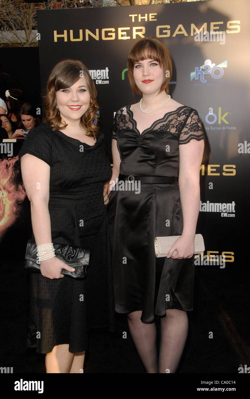 Liddia Rogers, Laura Rogers at arrivals for THE HUNGER GAMES Premiere ...