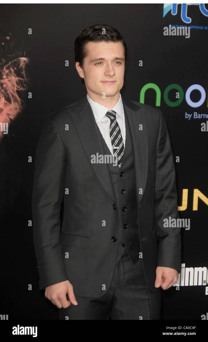 Josh Hutcherson at arrivals for THE HUNGER GAMES Premiere, Nokia ...