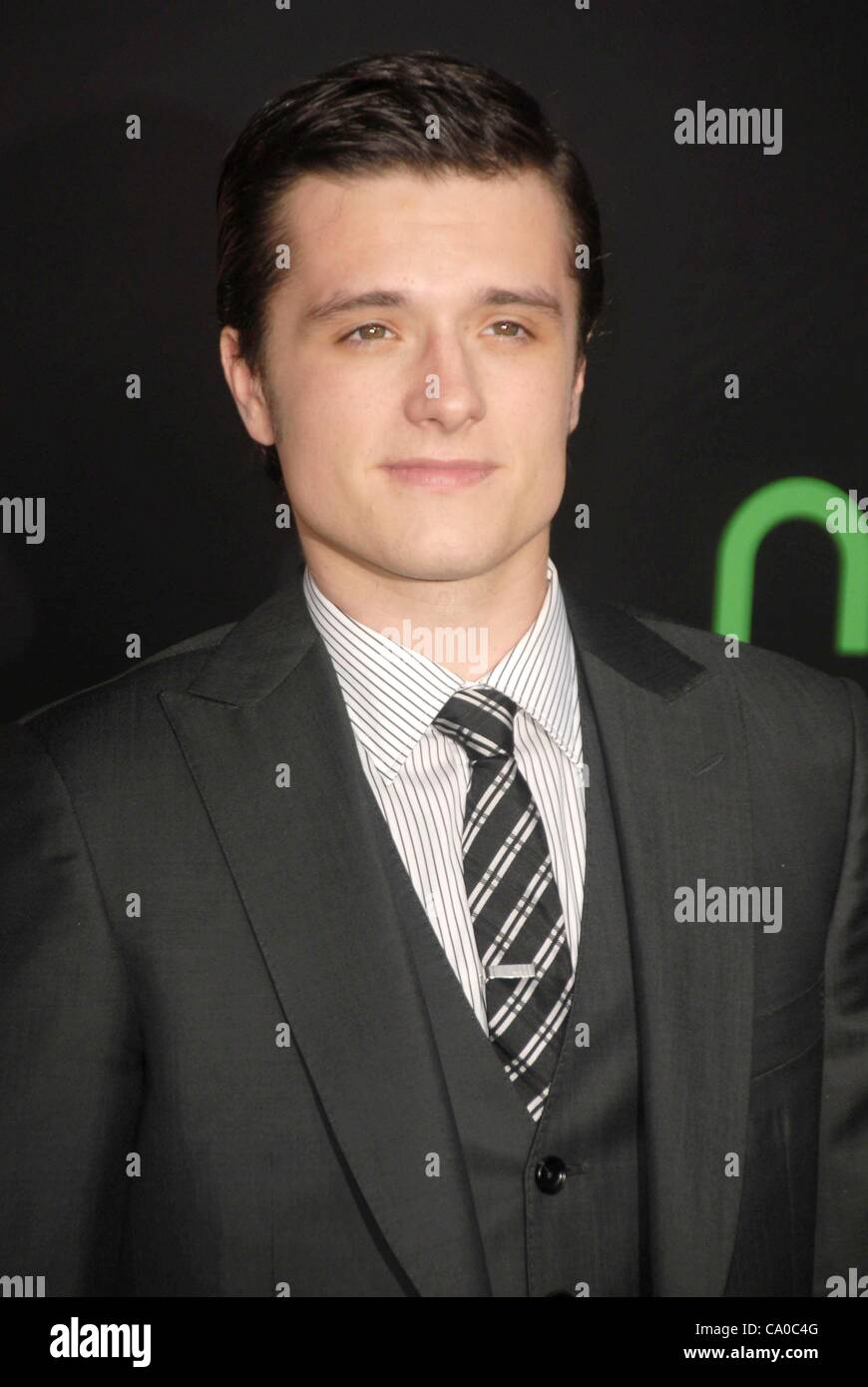 Josh Hutcherson at arrivals for THE HUNGER GAMES Premiere, Nokia ...