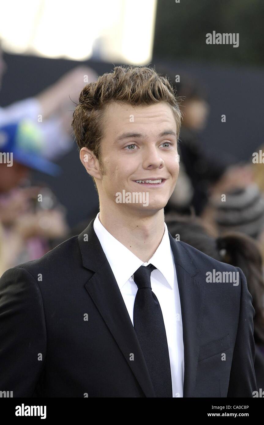 Jack Quaid at arrivals for THE HUNGER GAMES Premiere, Nokia Theatre at ...