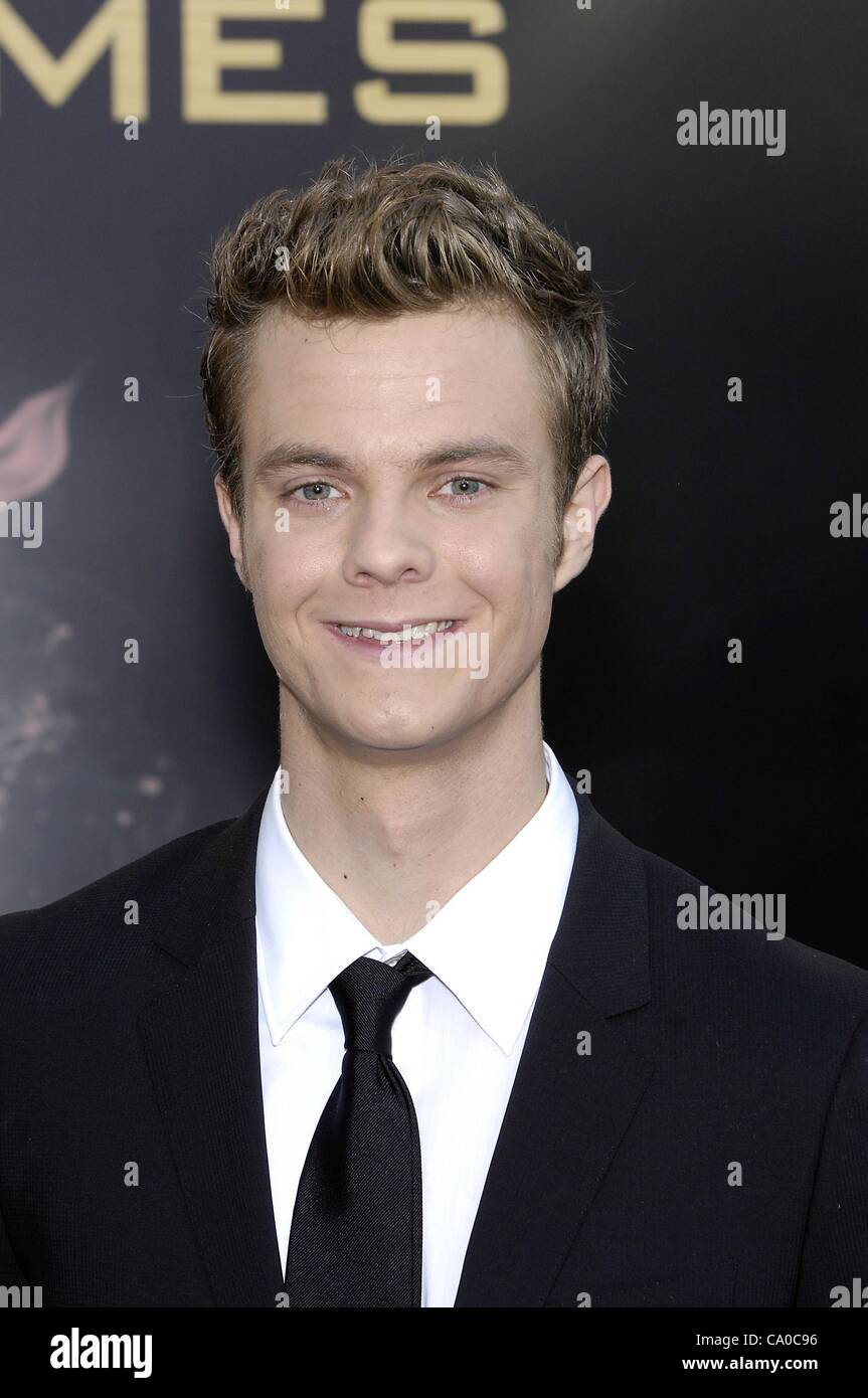 Jack Quaid at arrivals for THE HUNGER GAMES Premiere, Nokia Theatre at ...