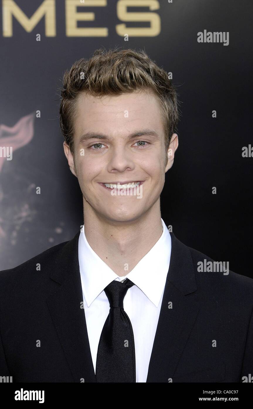 Jack Quaid at arrivals for THE HUNGER GAMES Premiere, Nokia Theatre at ...