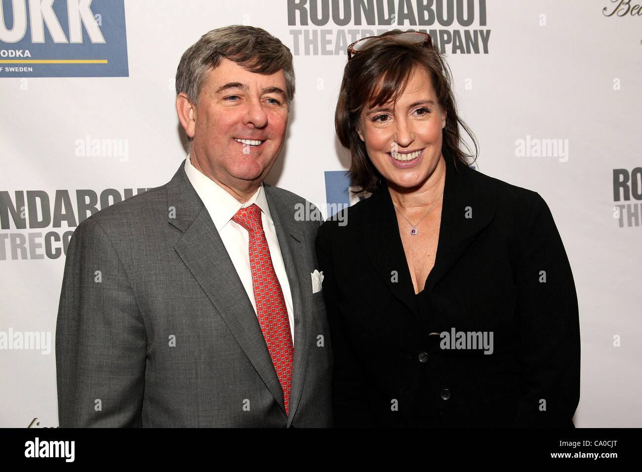 Jim Burke, Philippa Burke at arrivals for The Roundabout Theatre ...