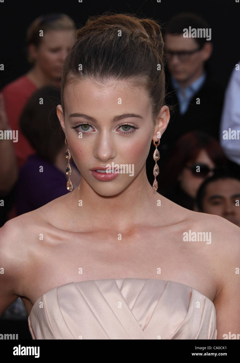 KALIA PRESCOTT THE HUNGER GAMES. WORLD PREMIERE DOWNTOWN LOS ANGELES ...