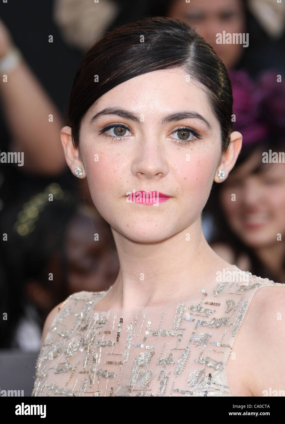 ISABELLE FUHRMAN THE HUNGER GAMES. WORLD PREMIERE DOWNTOWN LOS ANGELES CALIFORNIA USA 12 March ...