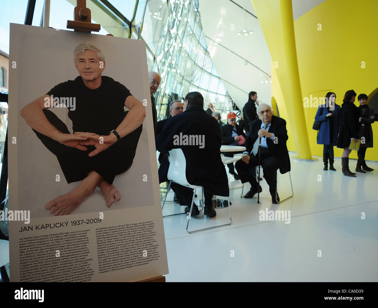Enzo Ferrari Family House in Modena, Italy, March 11, 2012. Ferrari ...