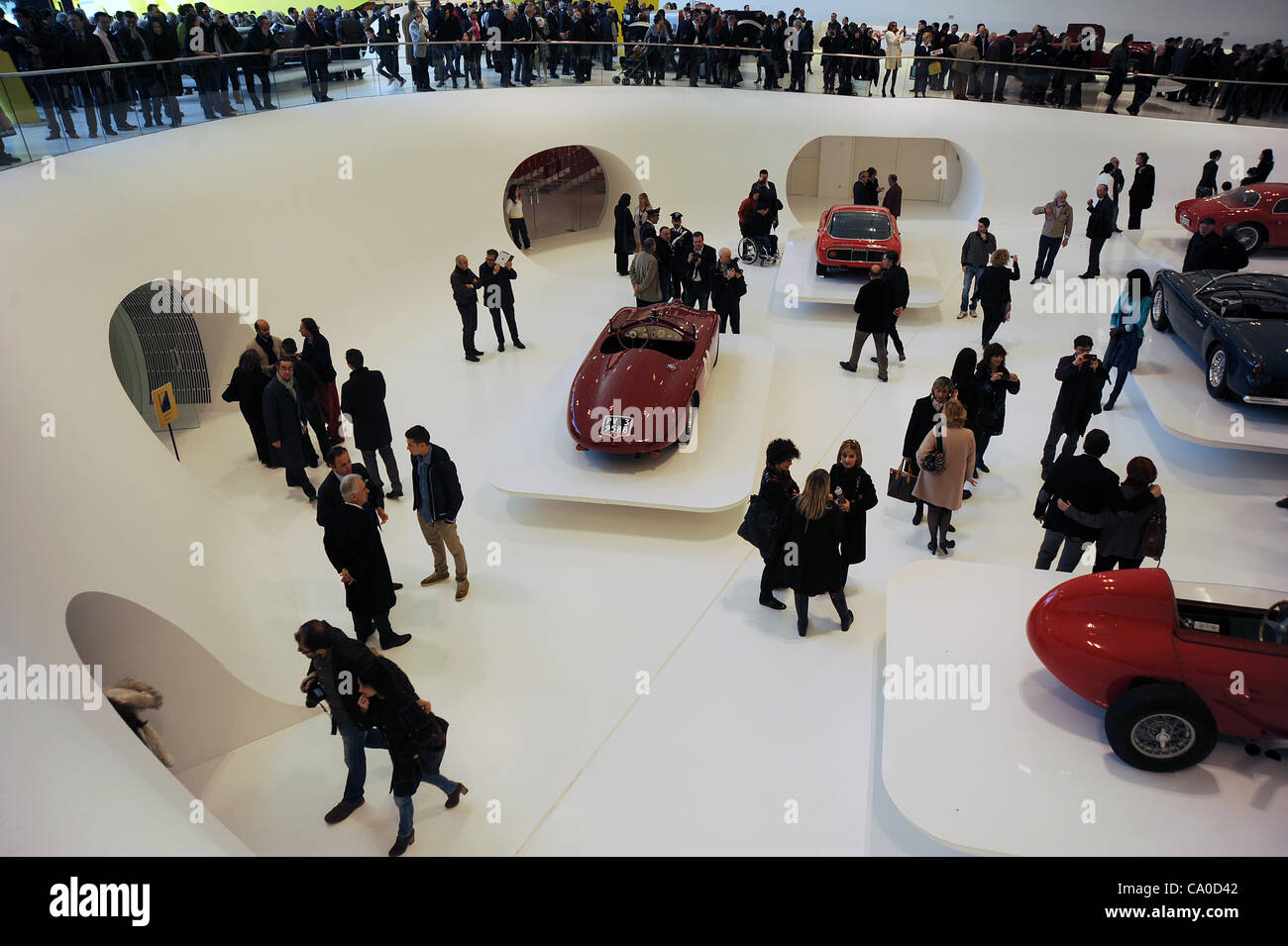 Enzo Ferrari Family House in Modena, Italy, March 11, 2012. Ferrari ...