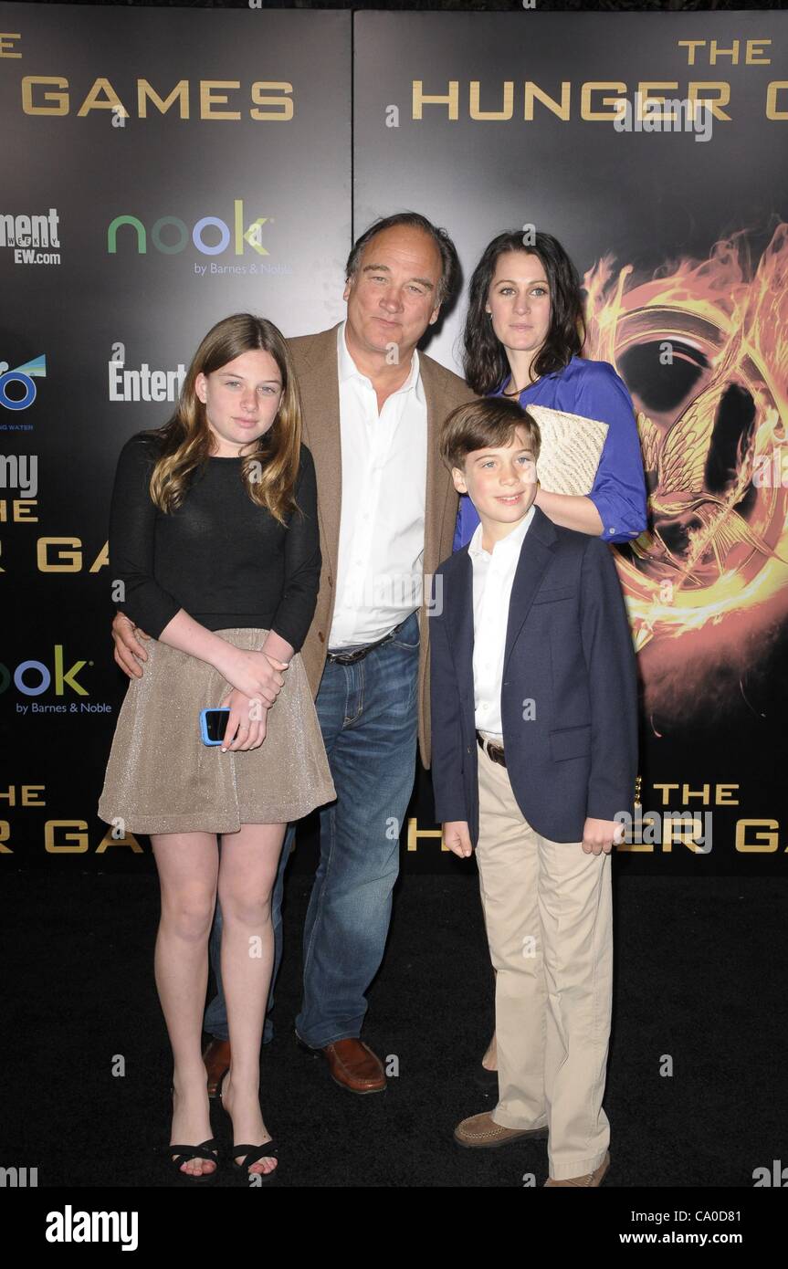 Jim Belushi at arrivals for THE HUNGER GAMES Premiere, Nokia Theatre at ...