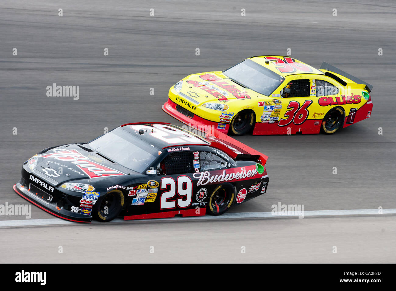 Kevin Harvick 29 Budweiser Car