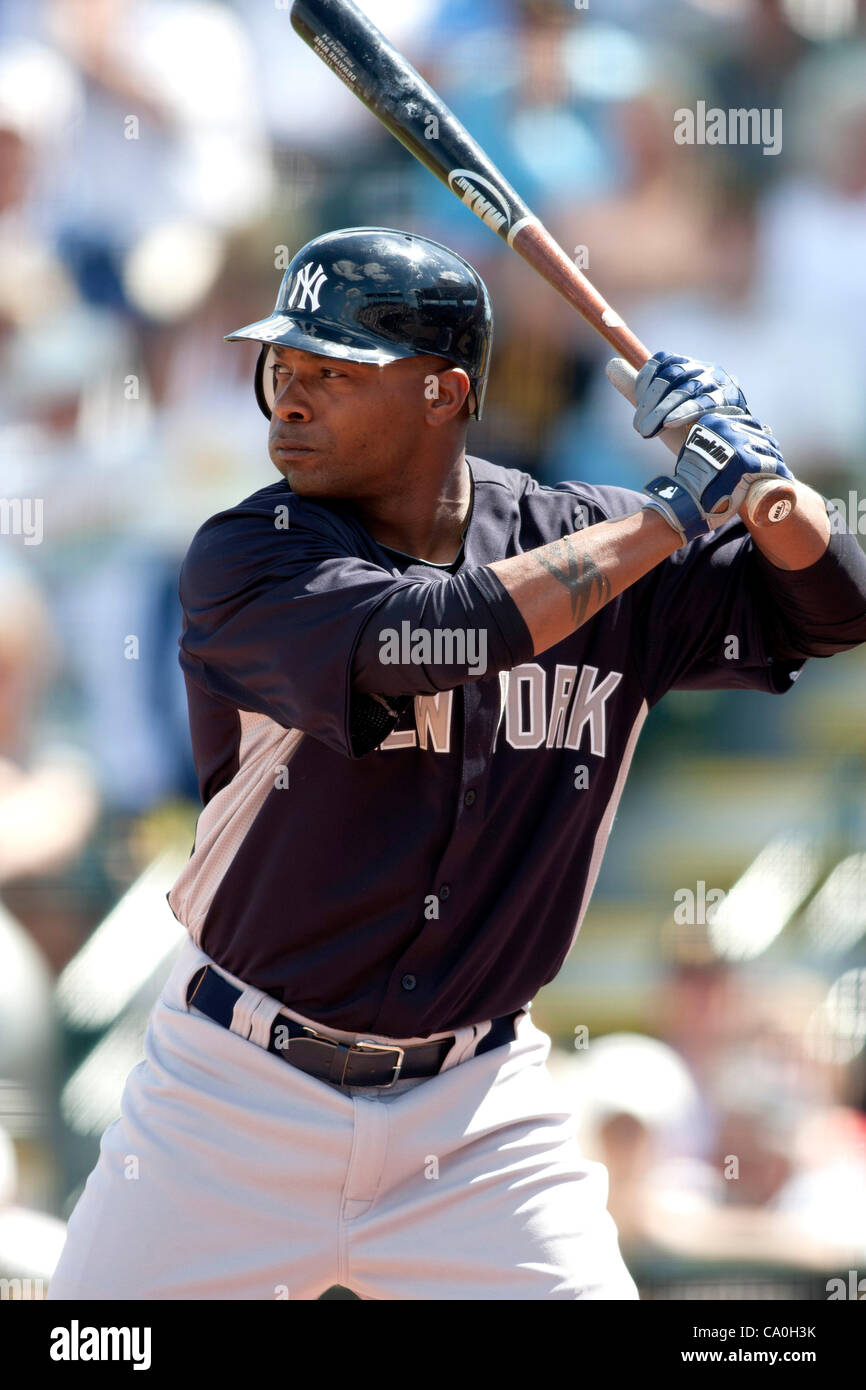 Dewayne Wise (Yankees), MARCH 6, 2012 - MLB : Dewayne Wise of the New ...