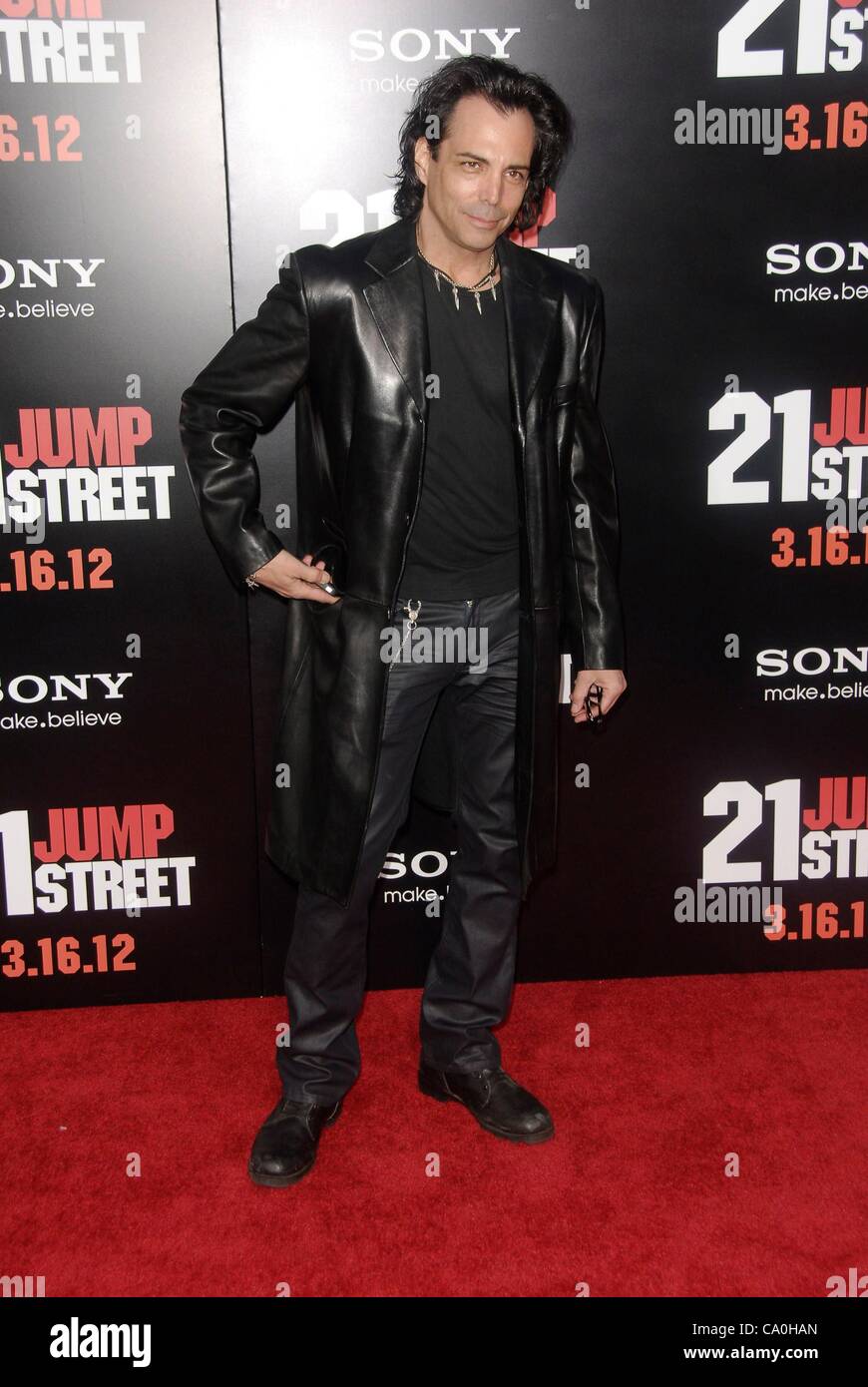 Richard Grieco at arrivals for 21 JUMP STREET Premiere, Grauman's ...