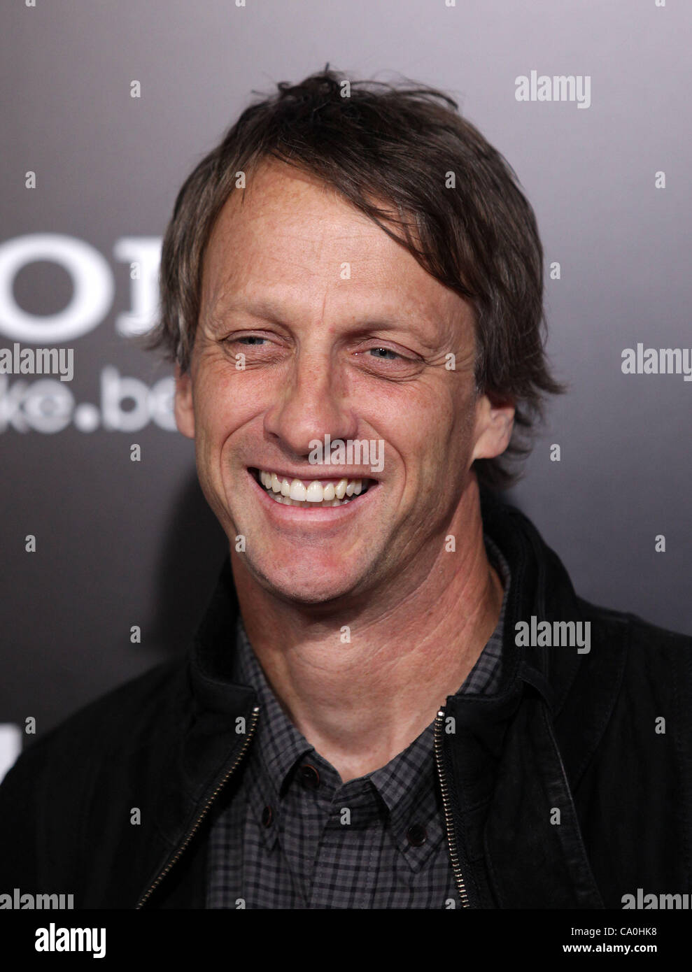 March 13, 2012 - Hollywood, California, U.S. - TONY HAWK arrives for ...
