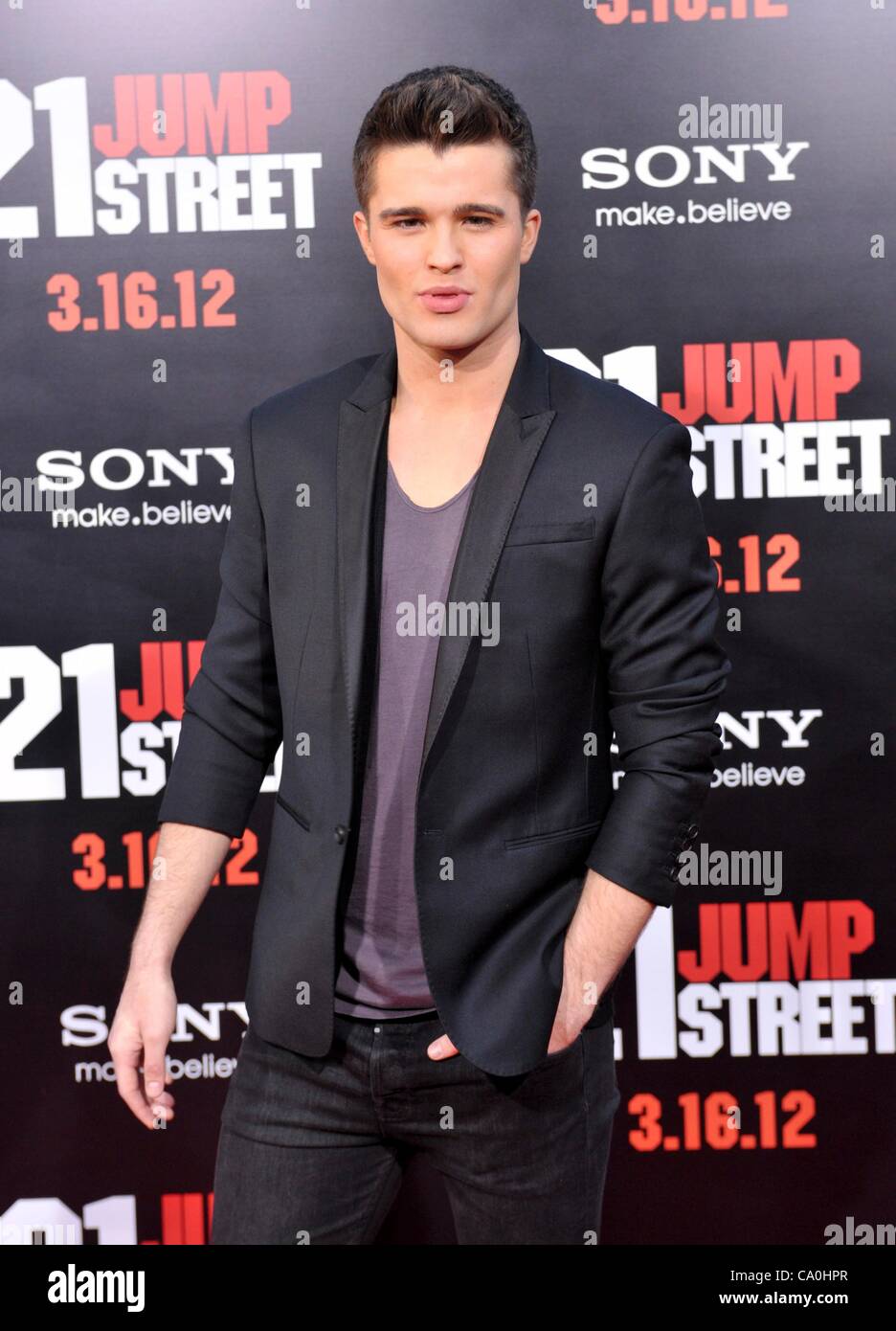 Spencer Boldman at arrivals for 21 JUMP STREET Premiere, Grauman's ...