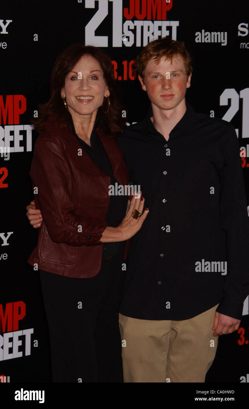 March 13, 2012 - Hollywood, California, U.S. - Marilu Henner And Son ...