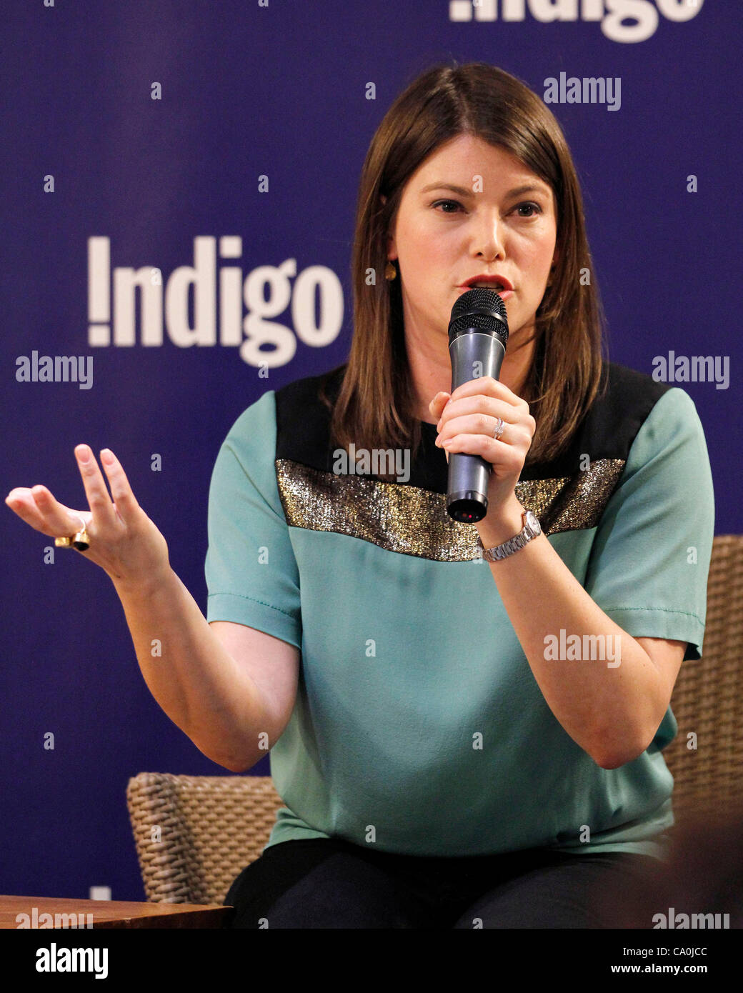 March 13, 2012 - Toronto, Canada - Gail Simmons, Top Chef judge ...