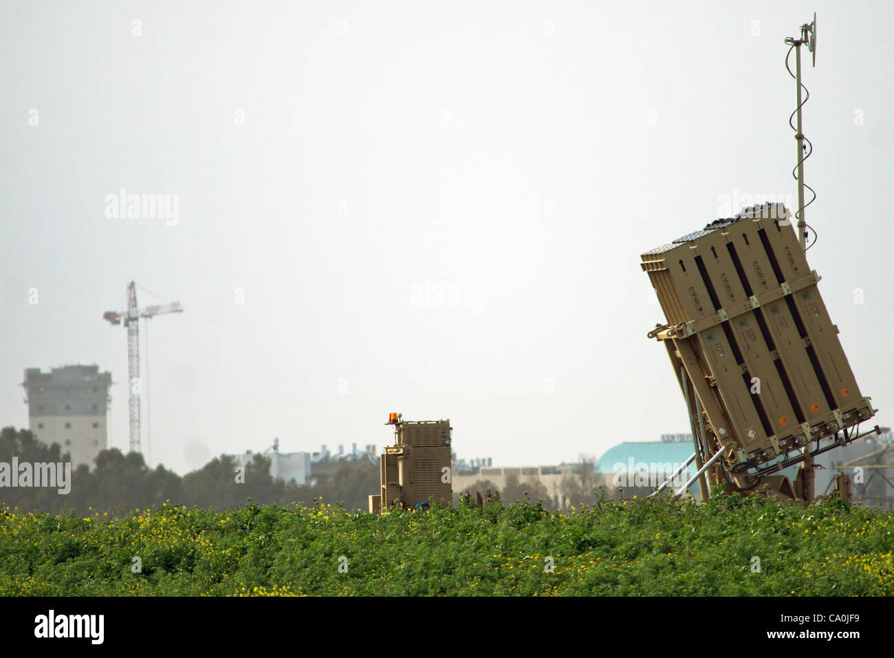 Iron Dome (Hebrew: Kipat Barzel‎) is a mobile air defense system ...