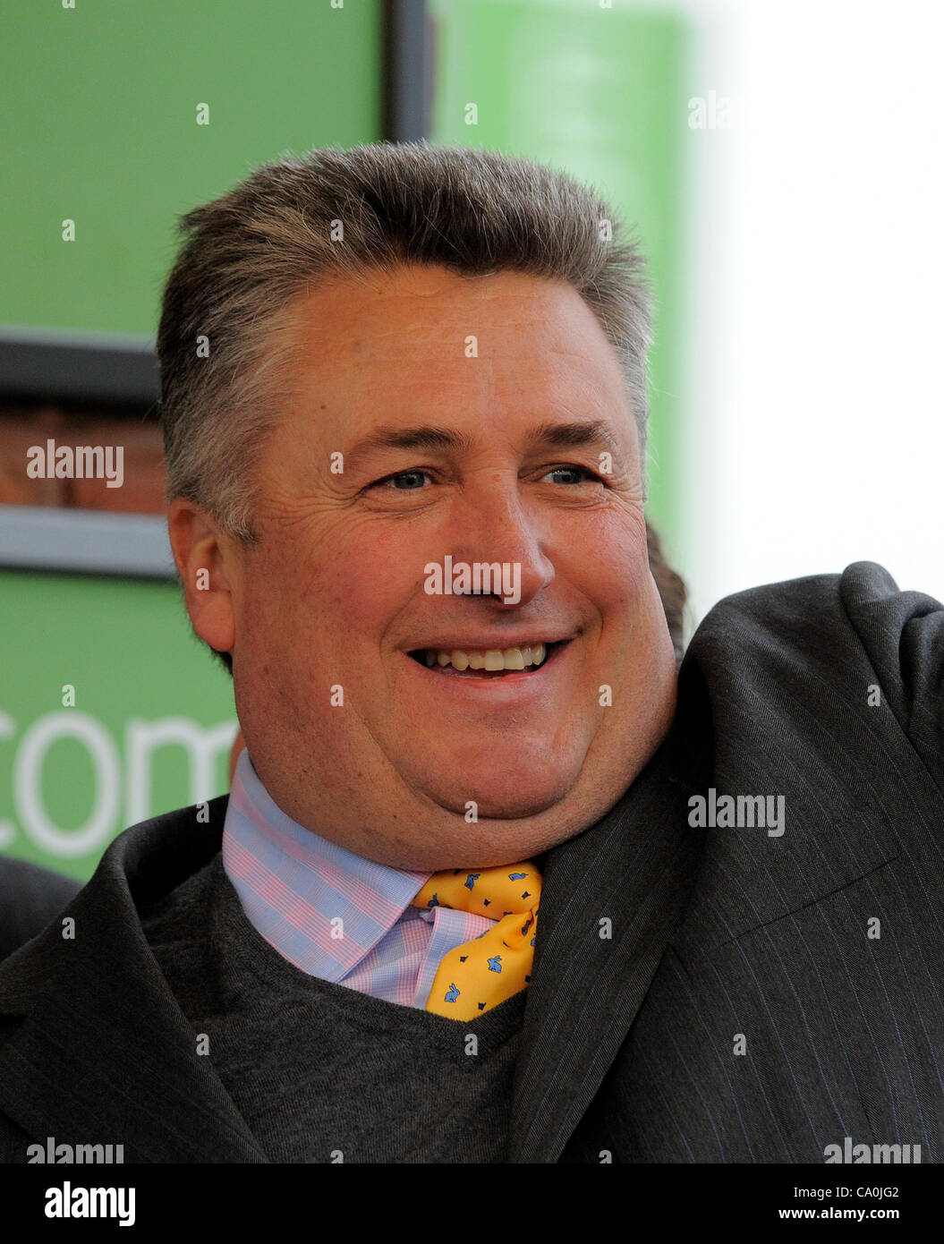 PAUL NICHOLLS TRAINER CHELTENHAM RACECOURSE CHELTENHAM ENGLAND 13 March ...