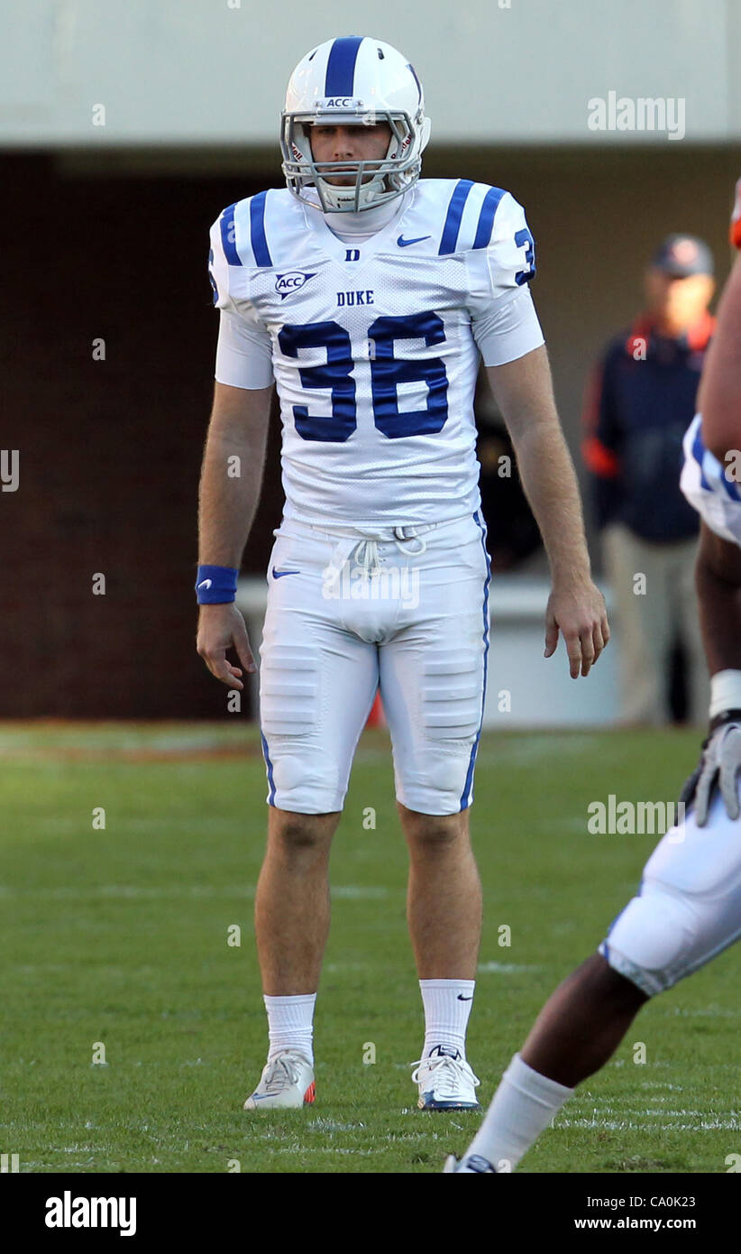 Jan. 6, 2012 - Charlottesville, Virginia, United States - Punter Alex ...