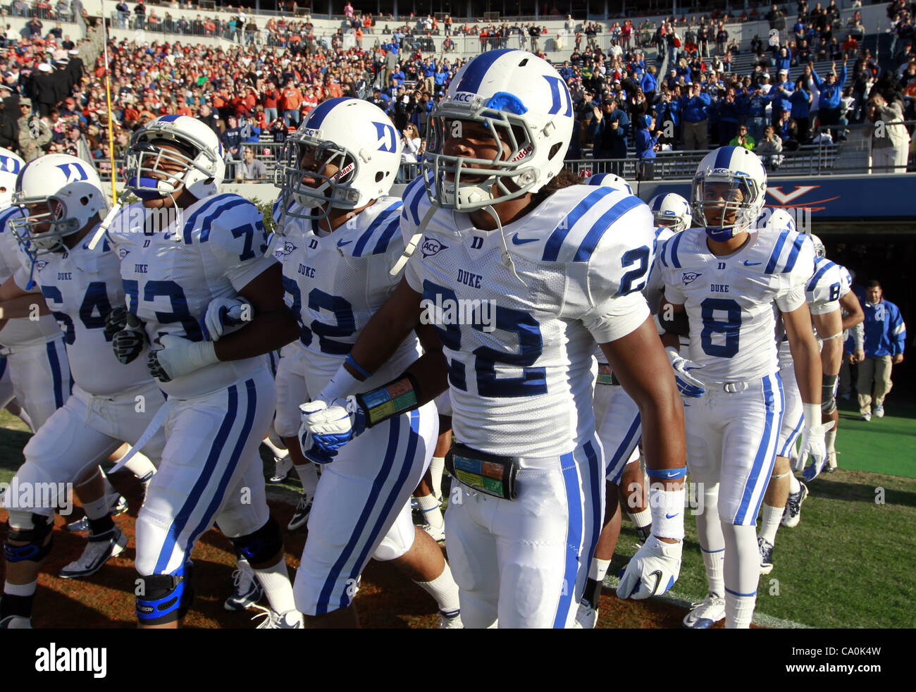 Jan. 6, 2012 - Charlottesville, Virginia, United States - Duke Blue ...