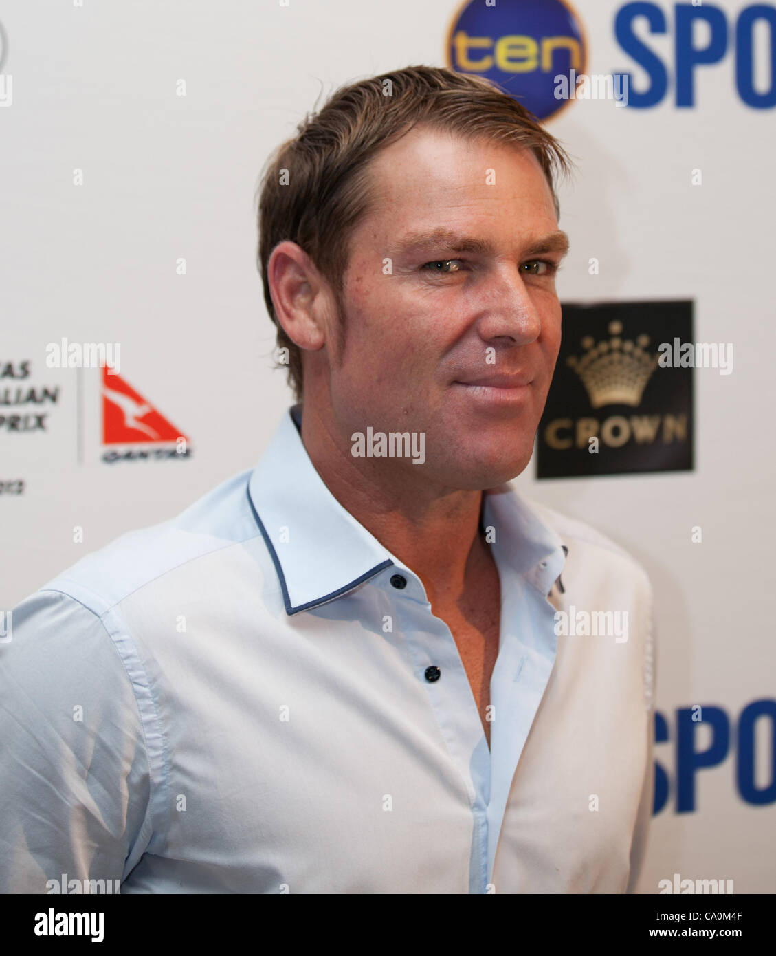 Shane Warne at the Australian Grand Prix party, Club 23, Melbourne ...