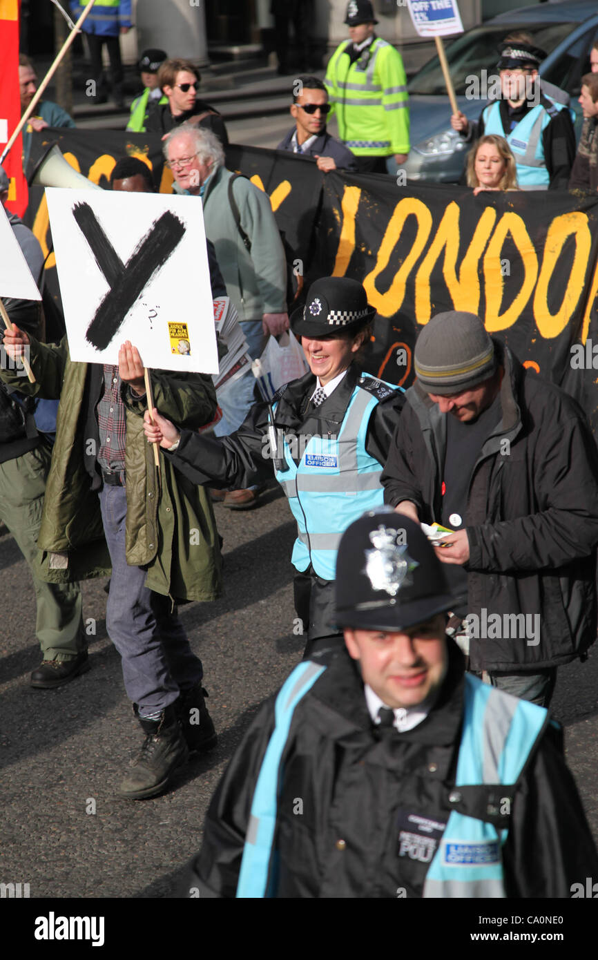 Police liaison team officers hi-res stock photography and images - Alamy