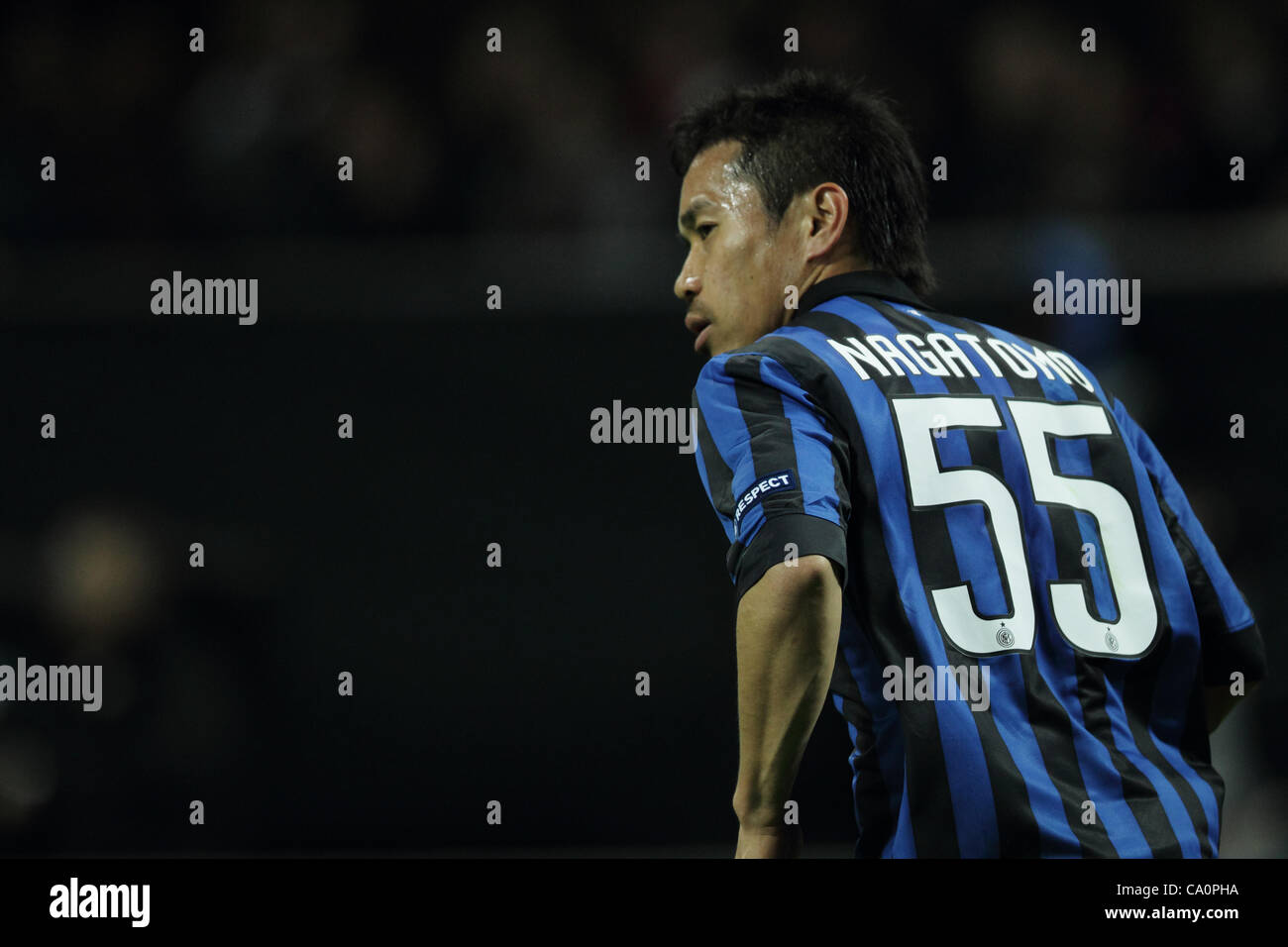 Yuto Nagatomo (Inter), MARCH 13, 2012 - Football / Soccer : UEFA ...