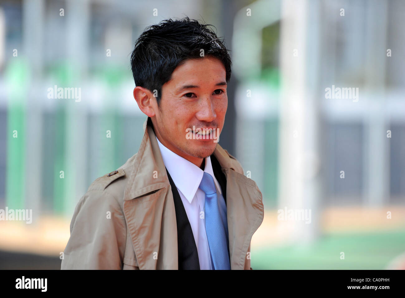 Arata Fujiwara (JPN), MARCH 14, 2012 - Marathon : Press conference and Photograph session for ...