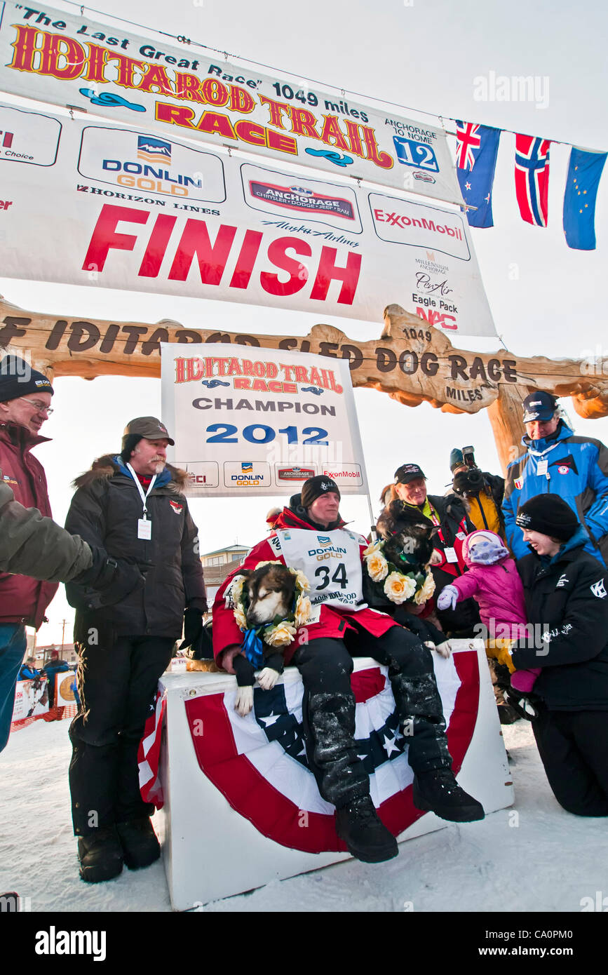 Dallas Seavey arrives in Nome to win his first Iditarod. At age 25, he ...