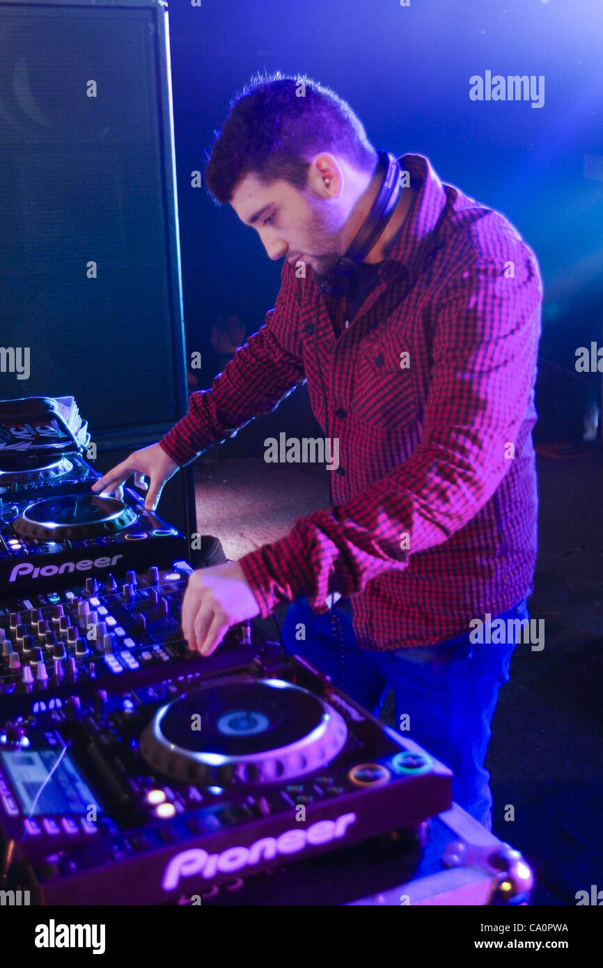 March 14, 2012 - New York, NY, U.S. - Dubstep musician 'Doctor P ...