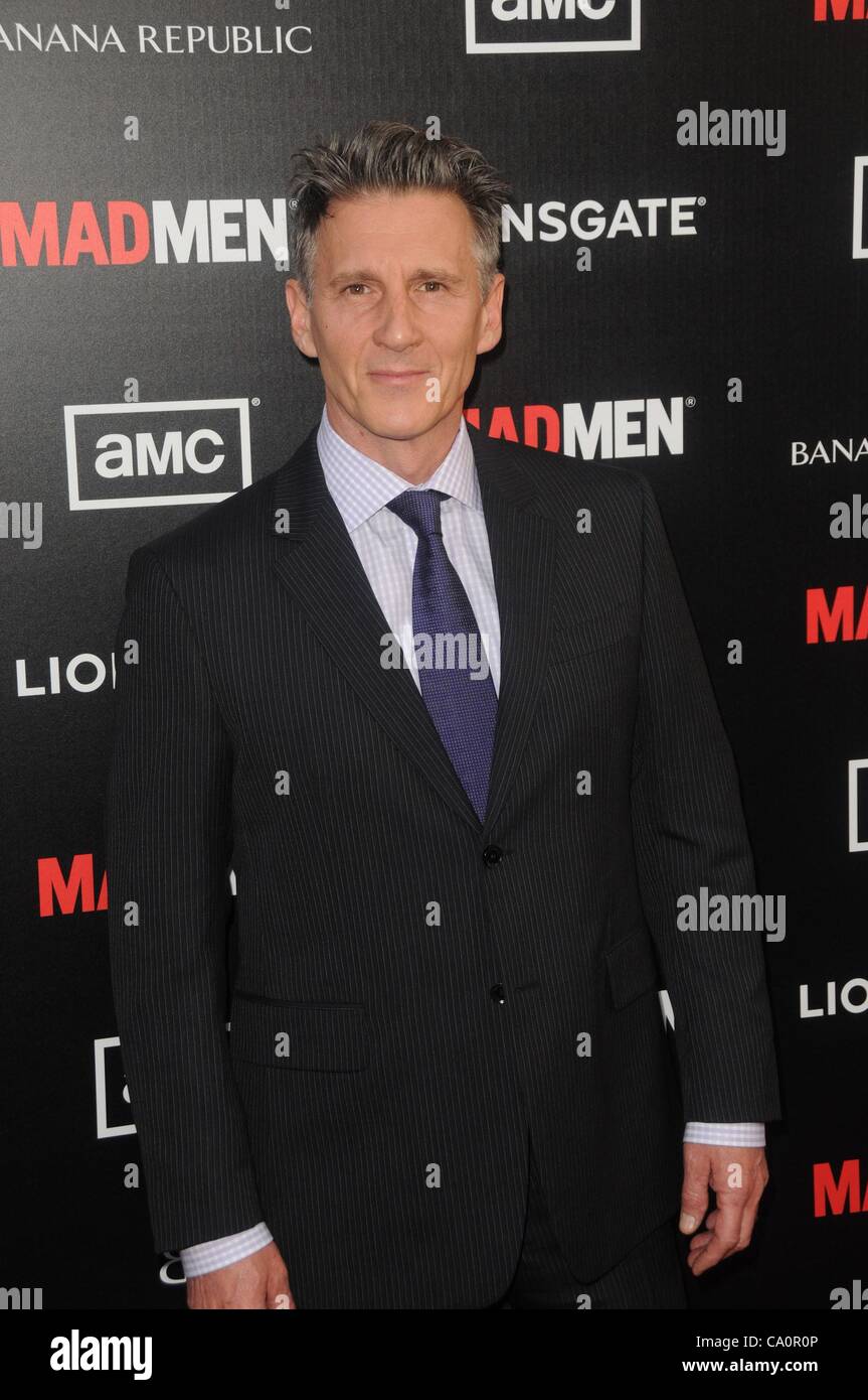 Christopher Stanley at arrivals for MAD MEN Season 5 Premiere, Cinerama ...