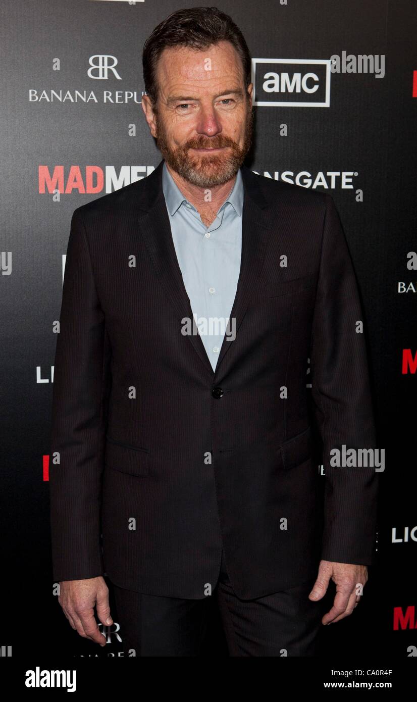 Bryan Cranston at arrivals for MAD MEN Season 5 Premiere, Cinerama Dome ...