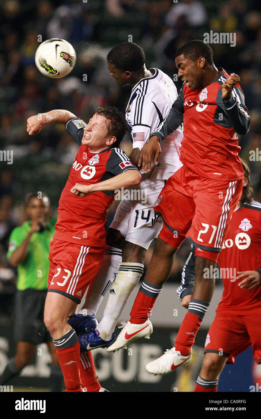March 14, 2012 - Los Angeles, California, U.S. - Edson Buddle #14 of ...