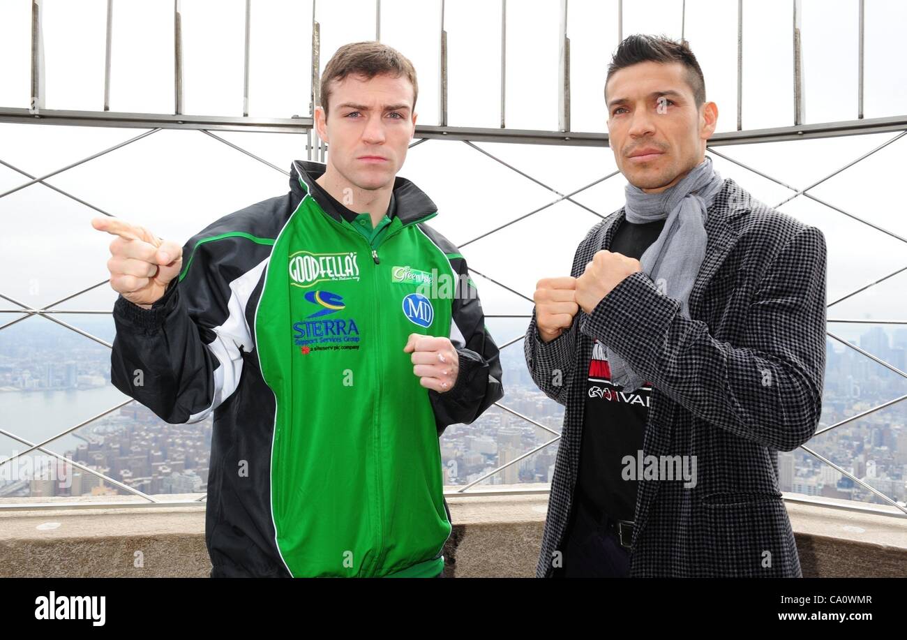March 15, 2012 - Manhattan, New York, U.S. - Contender MATTHEW MACKLIN ...