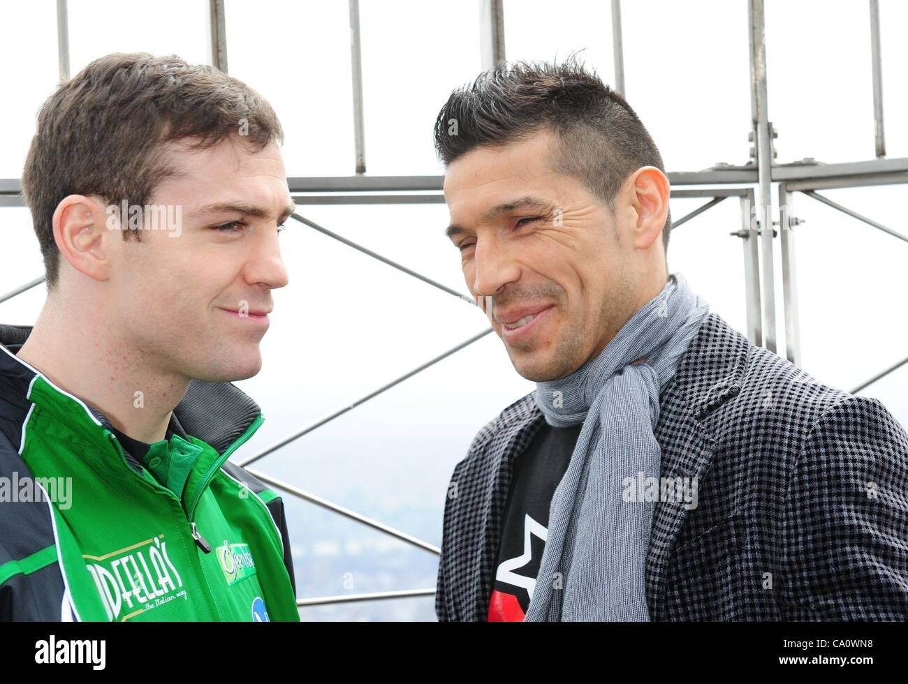 March 15, 2012 - Manhattan, New York, U.S. - Contender MATTHEW MACKLIN ...