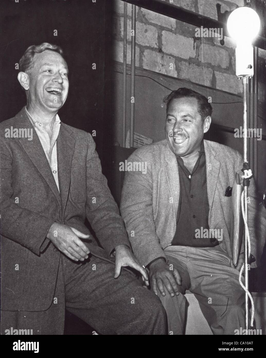 TENNESSEE WILLIAMS with Owen Phillips.Supplied by Photos, inc.(Credit ...