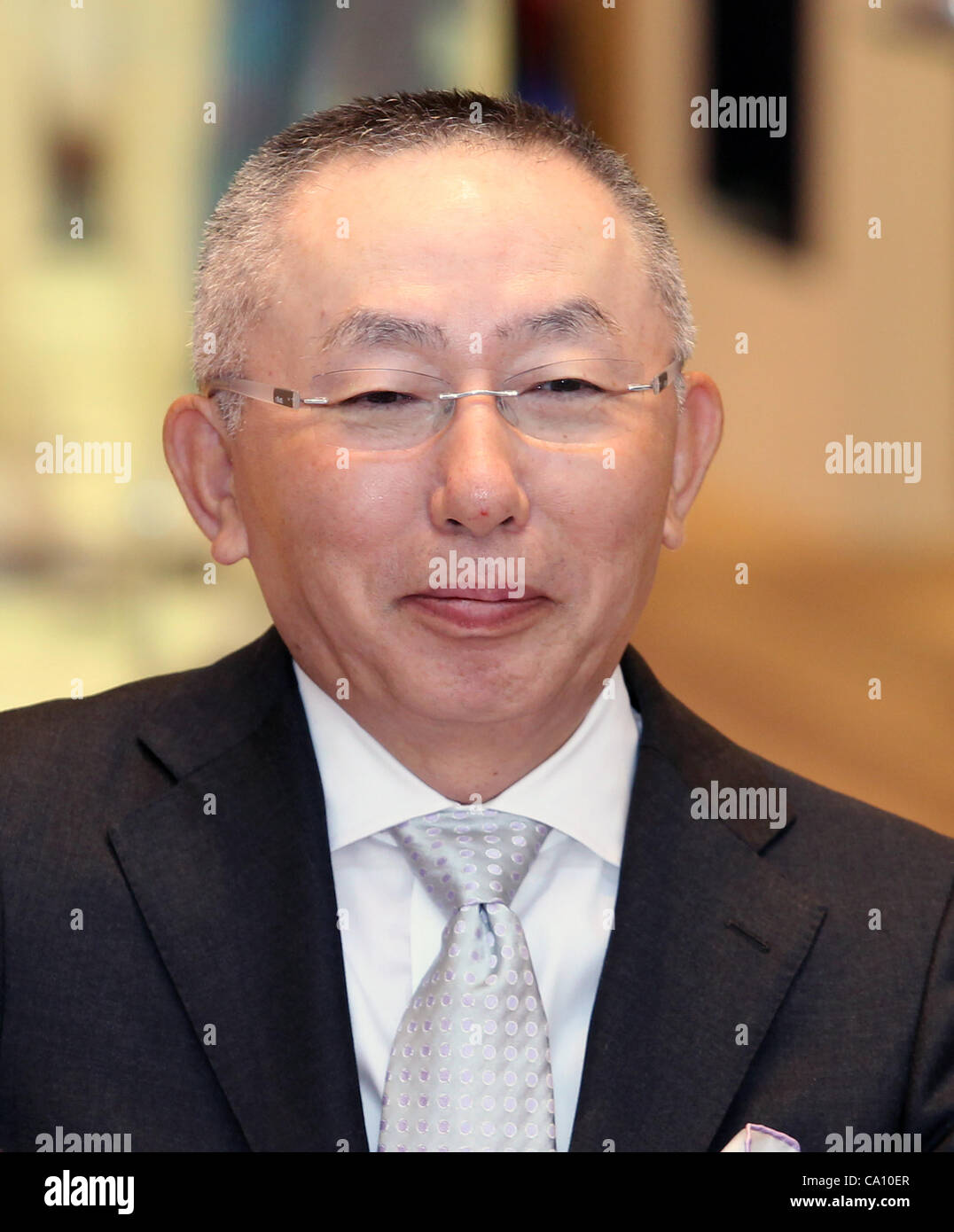 March 16, 2012 - Tokyo, Japan - Tadashi Yanai, Chairman, President ...