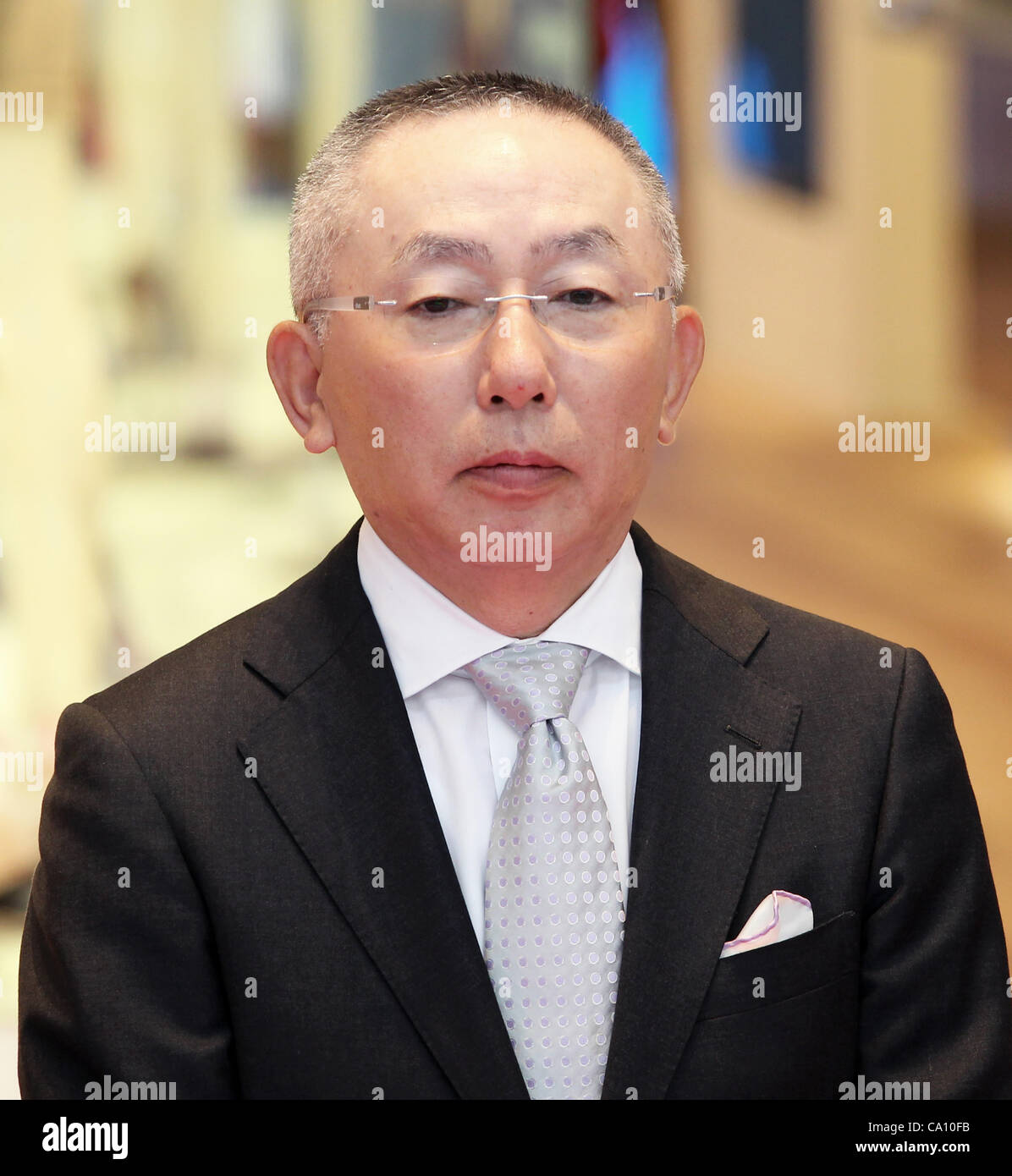 March 16, 2012 - Tokyo, Japan - Tadashi Yanai, Chairman, President ...