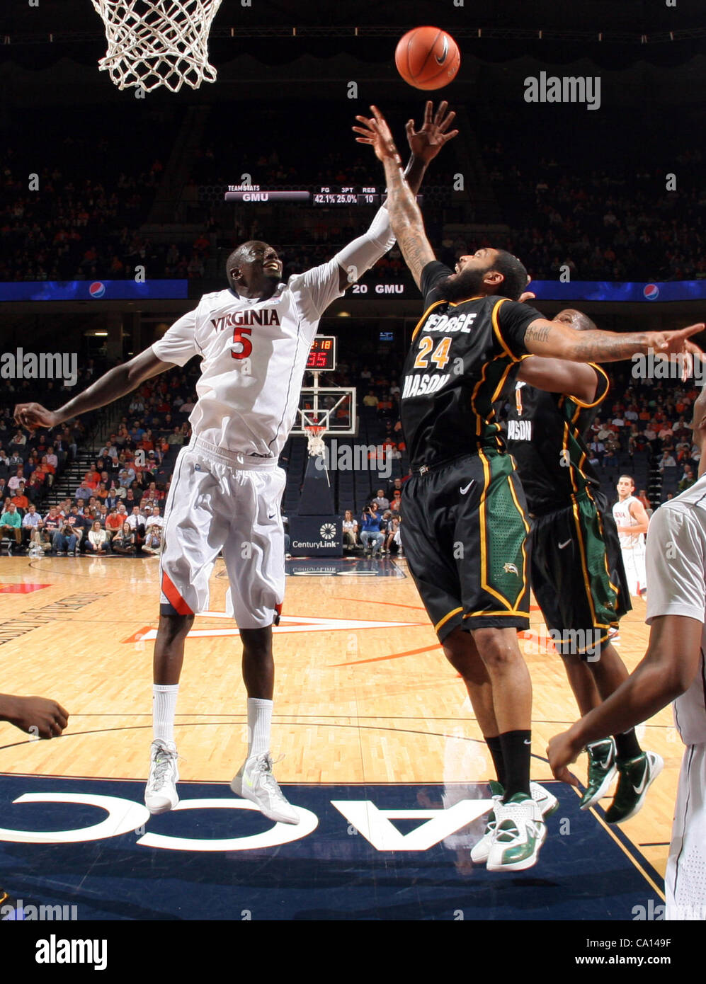 Dec. 6, 2011 - Charlottesville, Virginia, United States - Assane Sene ...