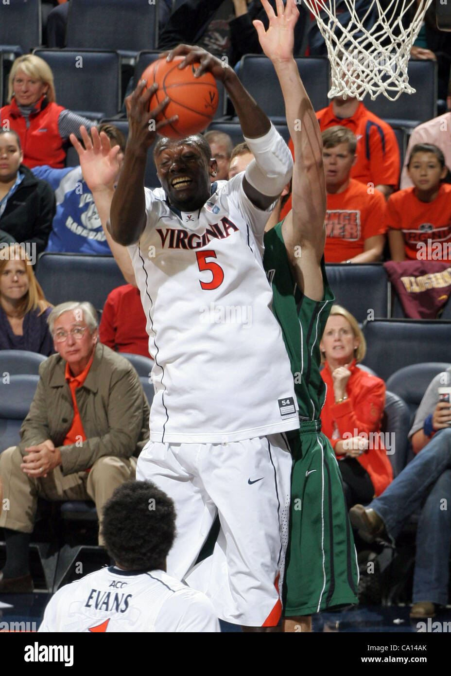 Nov. 25, 2011 - Charlottesville, Virginia, United States - Assane Sene ...