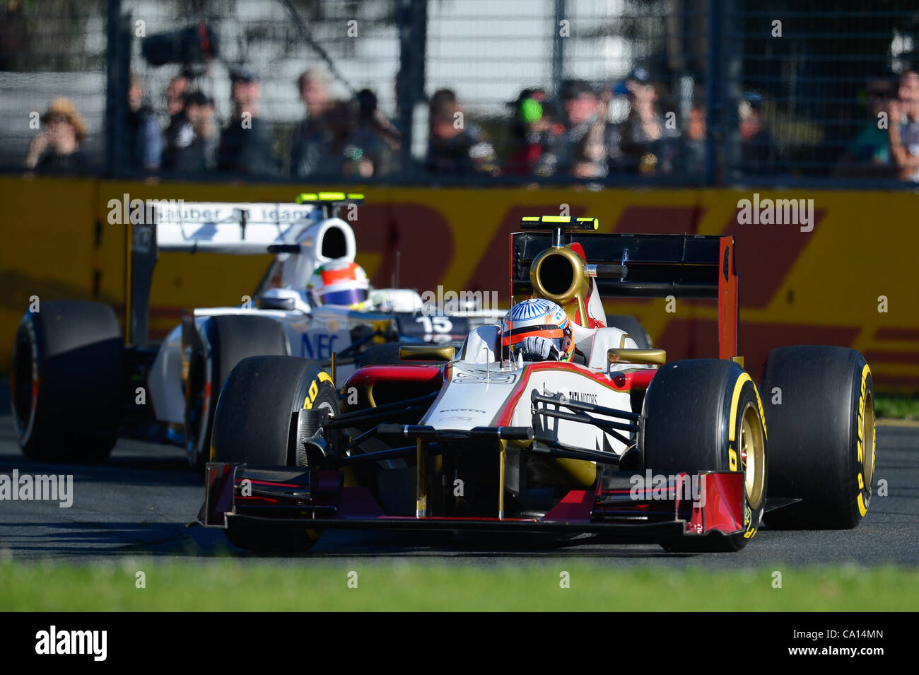 Hrt f1 team hi-res stock photography and images - Alamy