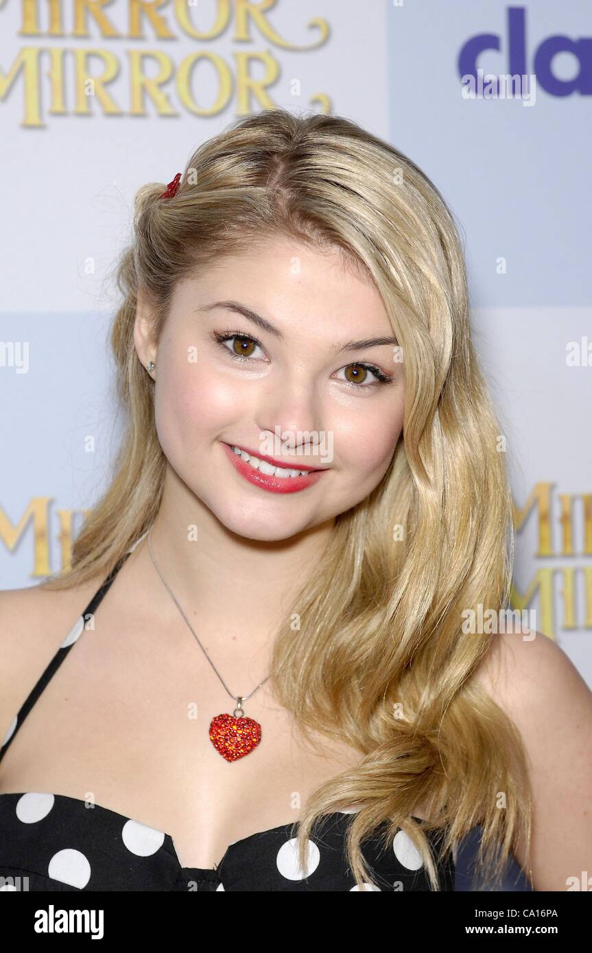 Stefanie Scott at arrivals for MIRROR MIRROR Premiere, Grauman's ...