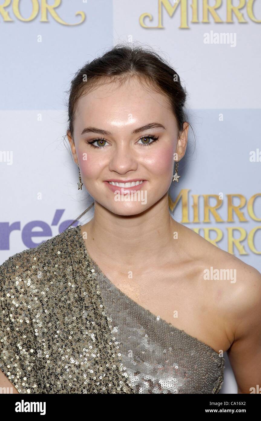 Madeline Carroll at arrivals for MIRROR MIRROR Premiere, Grauman's ...