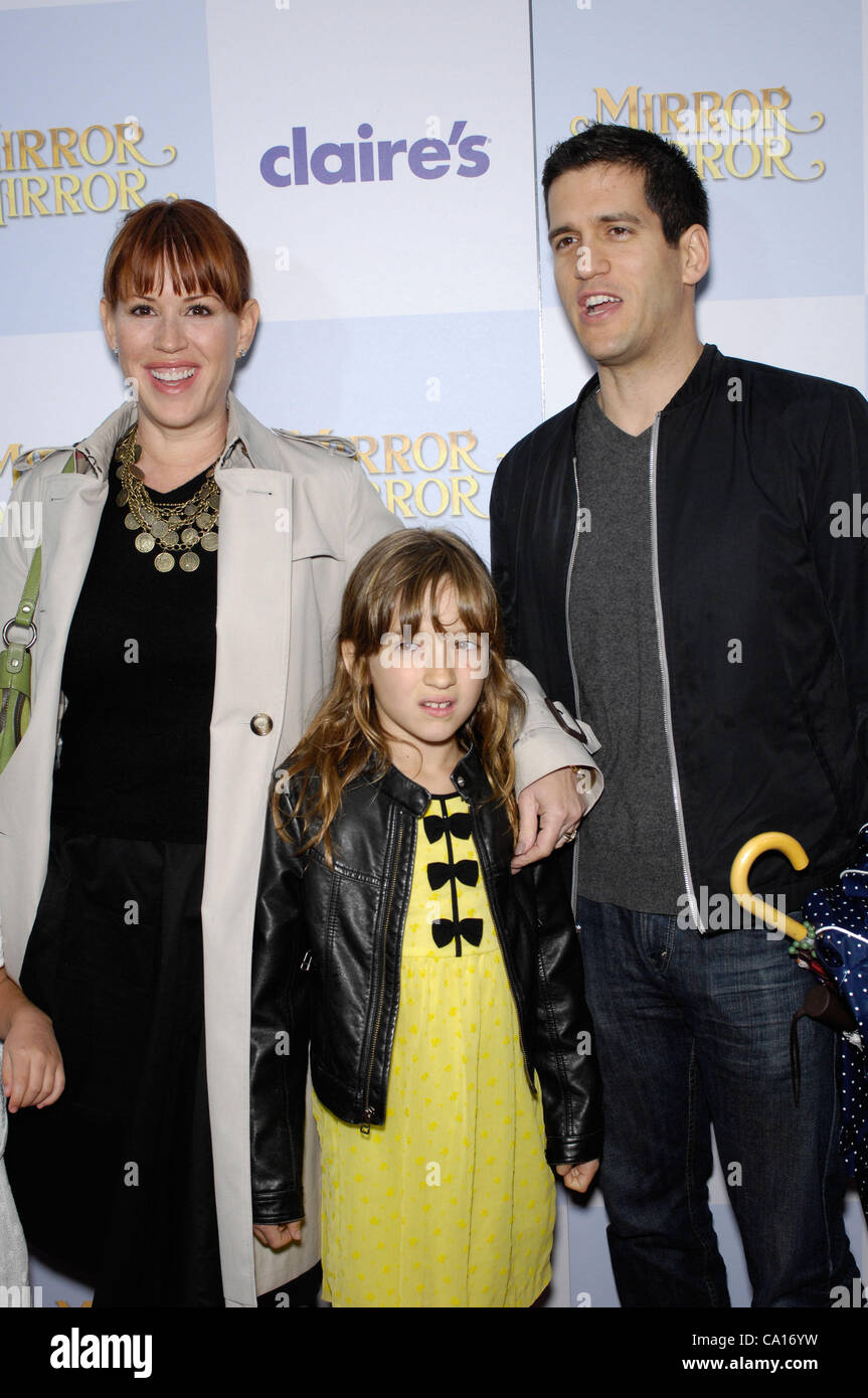 March 17, 2012 - Hollywood, California, U.S. - Molly Ringwald, Mathilda ...