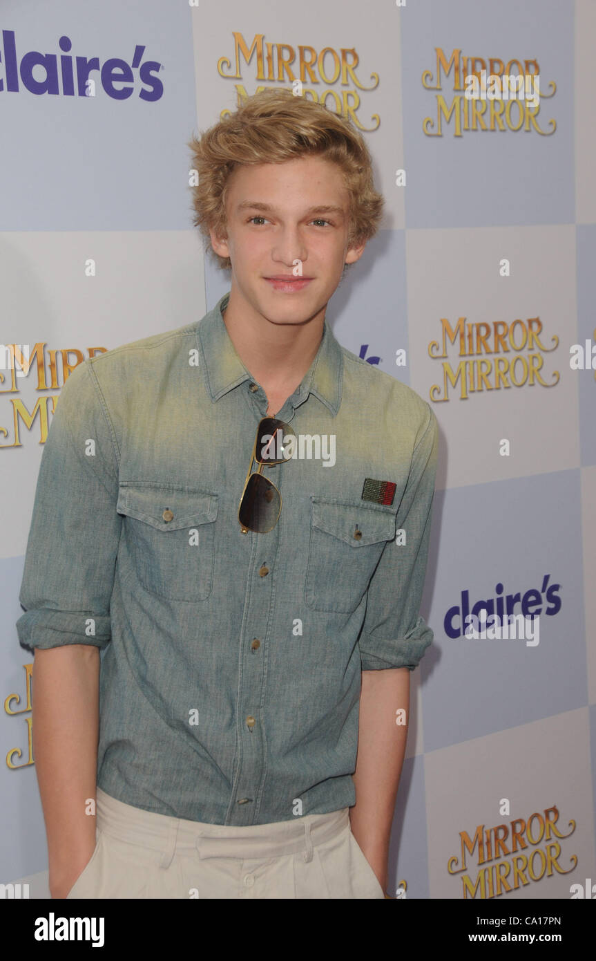 March 16, 2012 - Los Angeles, California, U.S. - Cody Simpson Attending ...