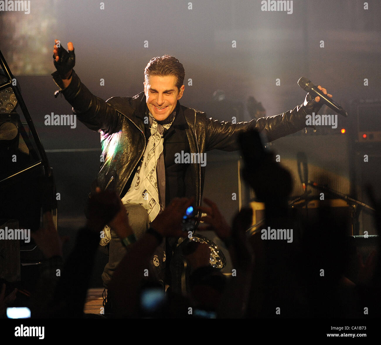 Mar 10, 2012 - Myrtle Beach, South Carolina; USA - Singer PERRY FARRELL ...