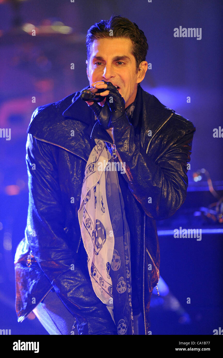 Mar 10, 2012 - Myrtle Beach, South Carolina; USA - Singer PERRY FARRELL ...